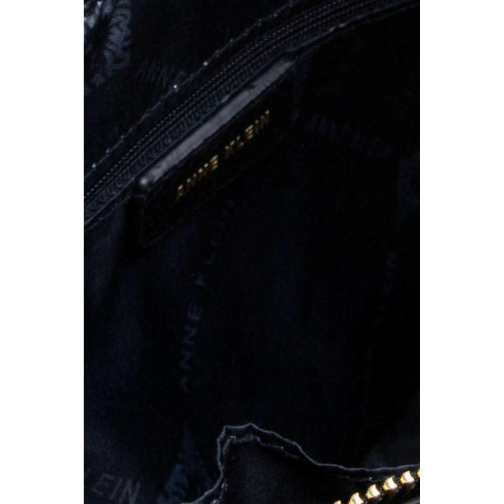 Anne Klein Womens Anne Klein pocket tote, Black, One Size US