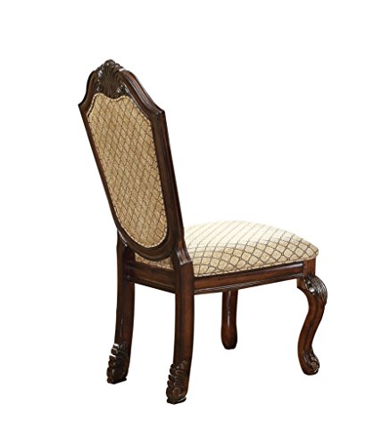 ACME Chateau De Ville Side Chair (Set-2) - 64077 - Espresso