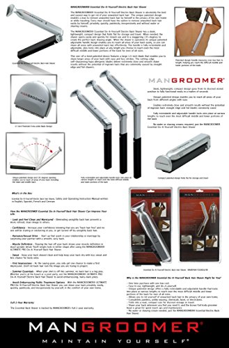 MANGROOMER Do-It-Yourself Electric Back Hair Shaver (101-6)