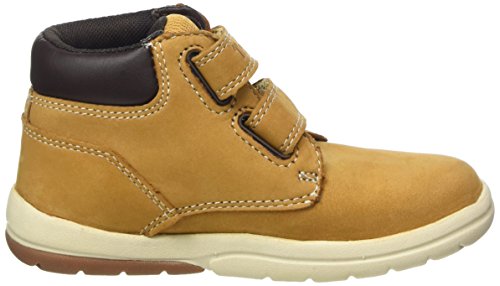Timberland Baby Toddle Tracks Hook-and-Loop Bootie, Wheat Nubuck, 5.5 US Unisex Infant