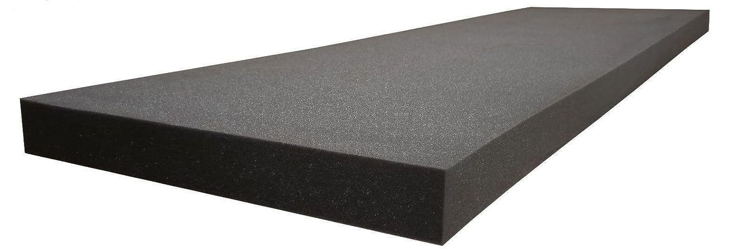 Acoustic Foam provides better soundproofing Prime Condition. use in recording studios, control rooms,Professional Acoustic Foam Flat Panel Studio Soundproofing Foam Wall Panel 24" X 24" X 2" (1 Piece)