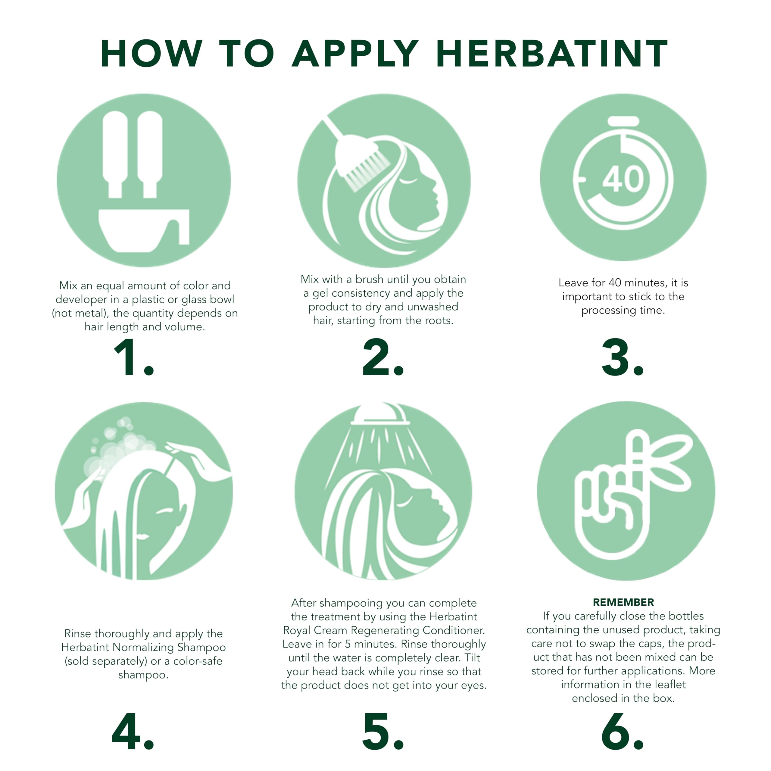 Herbatint Permanent Haircolor Gel, 5N Light Chestnut, Alcohol Free, Vegan, 100% Grey Coverage - 4.56 oz