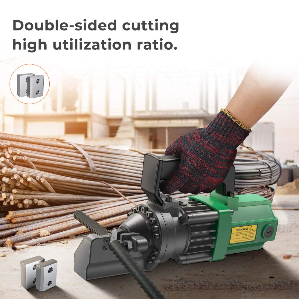 Anbull RS-16 Rebar Cutter Repalcement Blades with 12 Hexagon Screw and 12 Spring Washer