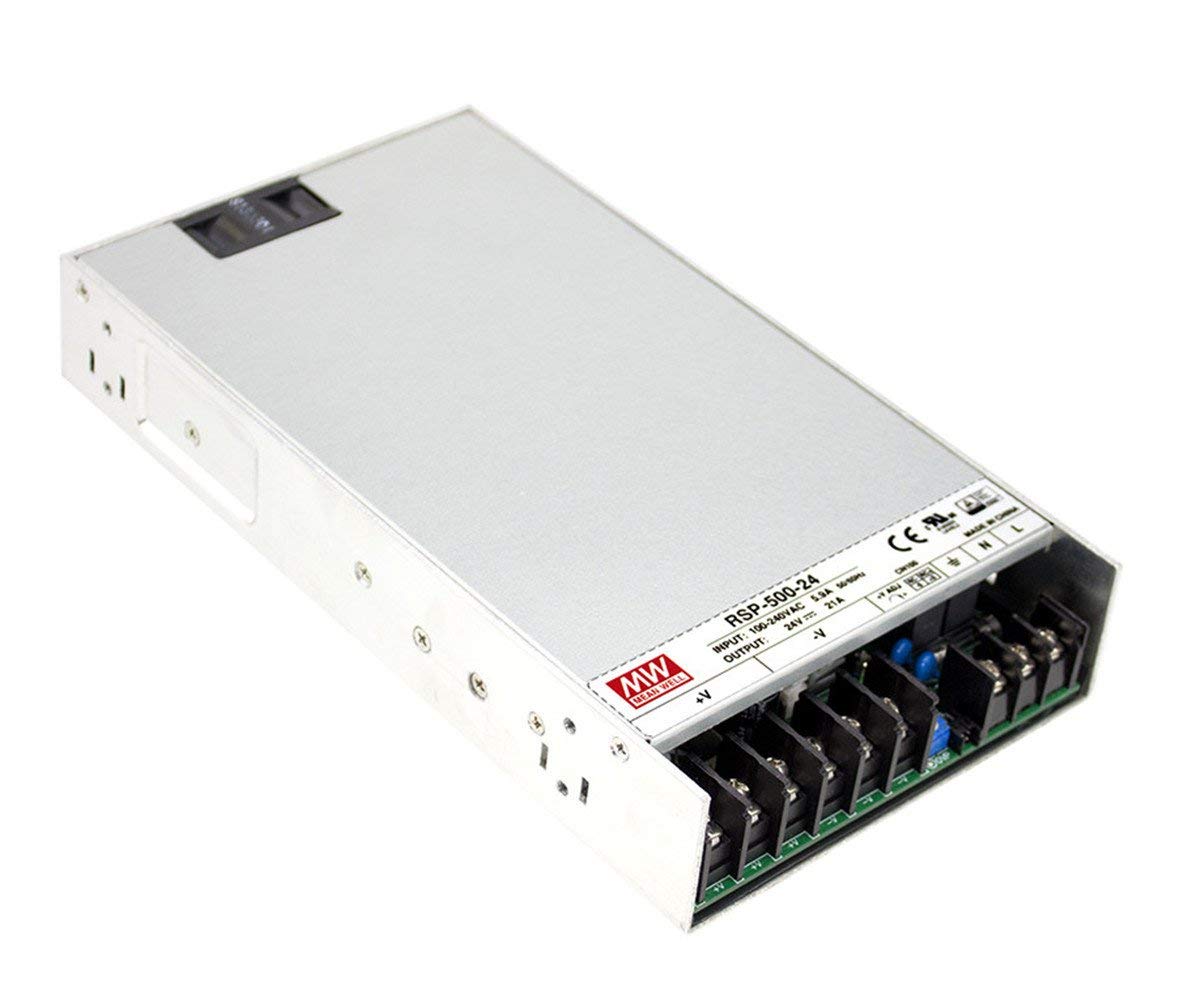 MEAN WELL MW RSP-500-24 24V 21A Low Profile Switching Power Supplies