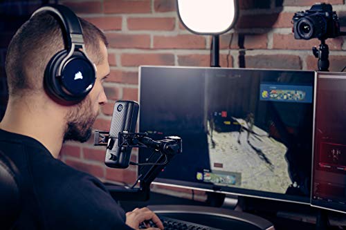 Elgato Shock Mount - Maximum isolation from vibration noise, steel chassis with reinforced elastic suspension, custom built for Elgato Wave:1/3