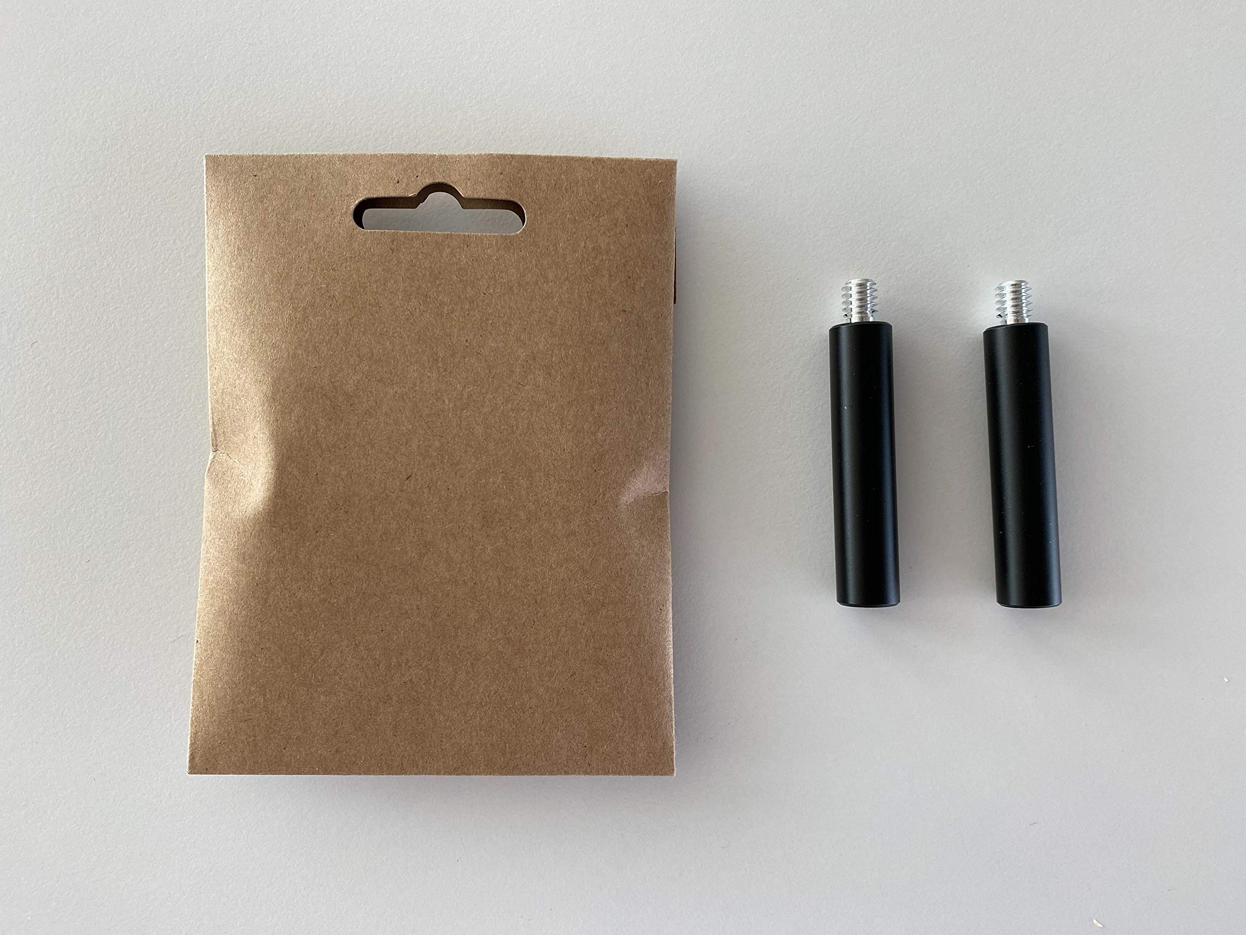 Elgato Wave Extension Rods 2x5cm / 1.97 Inches Steel Rods Designed for Elgato Wave Mic Stand (10MAF9901)