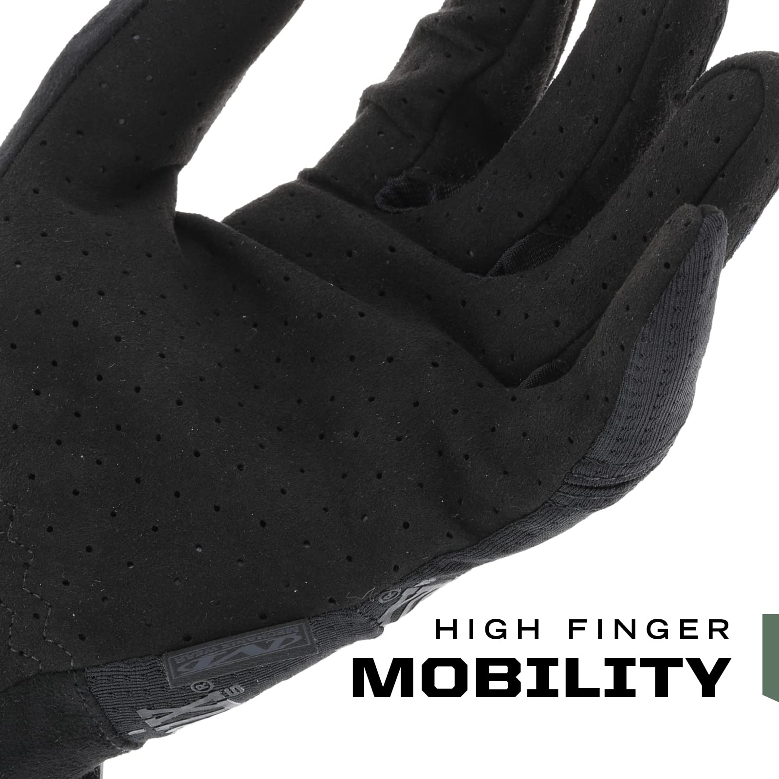 Mechanix Wear: Tactical Specialty Vent Tactical Gloves, Touch Capable, High Dexterity, Gloves for Airsoft, Paintball, and Field Work, Work Gloves for Men (Black, X-Large)