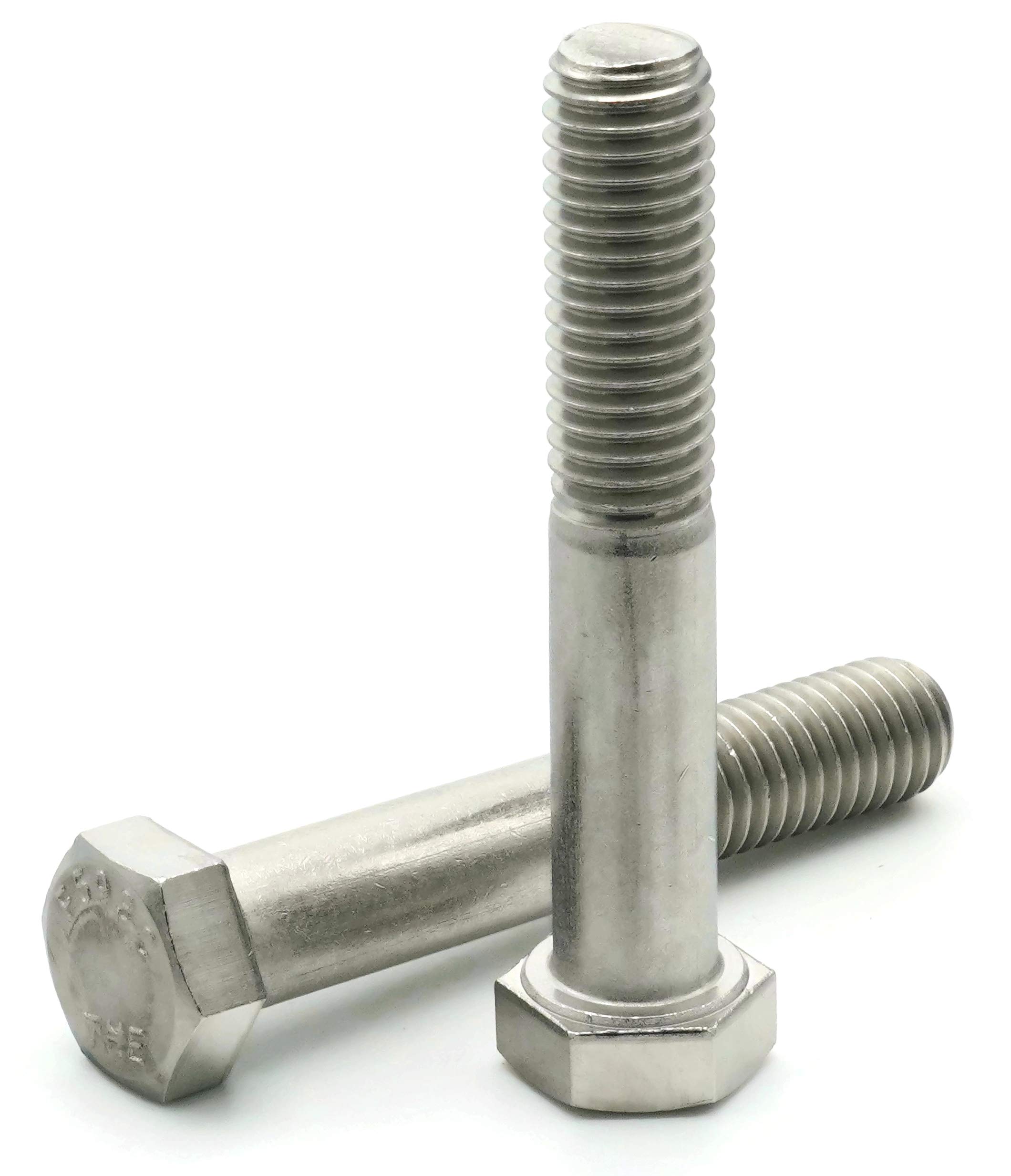 Hex Cap Screws 18-8 Stainless Steel - 5/16-18 x 3-1/4" PT Qty-25