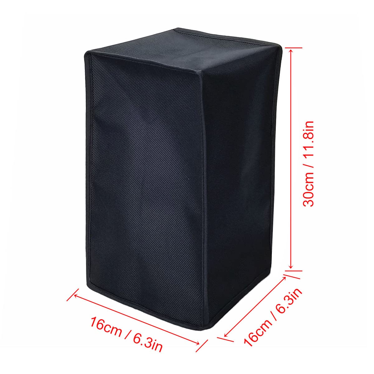 Anti Dust Cover for Xbox Series X Console, Dustproof Anti Scratch Waterproof Cover Sleeve Protector for Xbox Series X Console,Xbox Series X Games Controller Soft Thick Protective Covers,Black