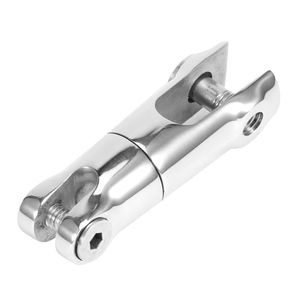 Anchor Chain Swivel, Heavy Duty Anchor Swivel, Anchor Connectors, Anchor Rotating Connector Stainless Steel Ship Handware Boat Accessory for 6β8mm Chain