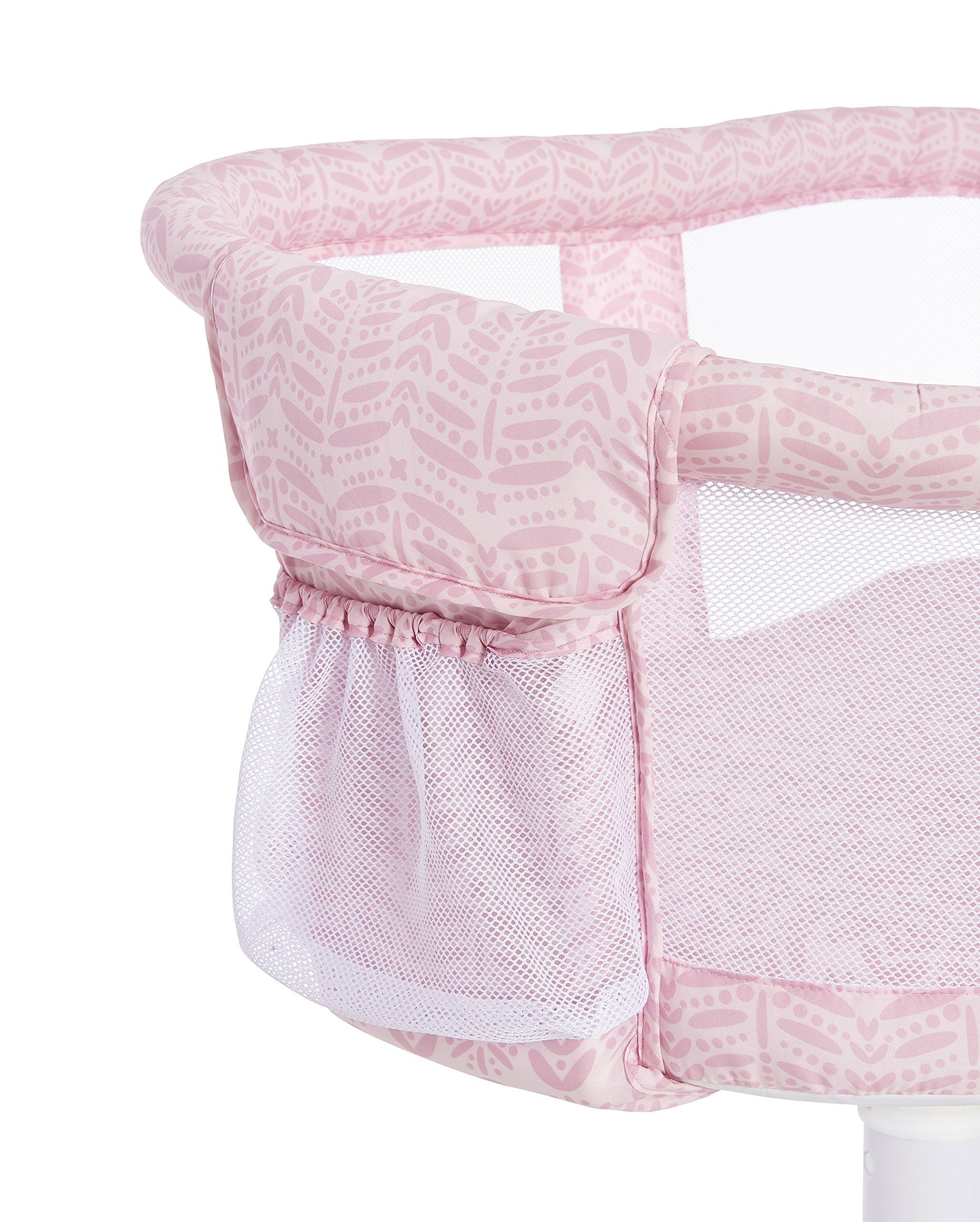Halo Bassinest Swivel Sleeper Premiere Series Bassinet, Rose Leaf
