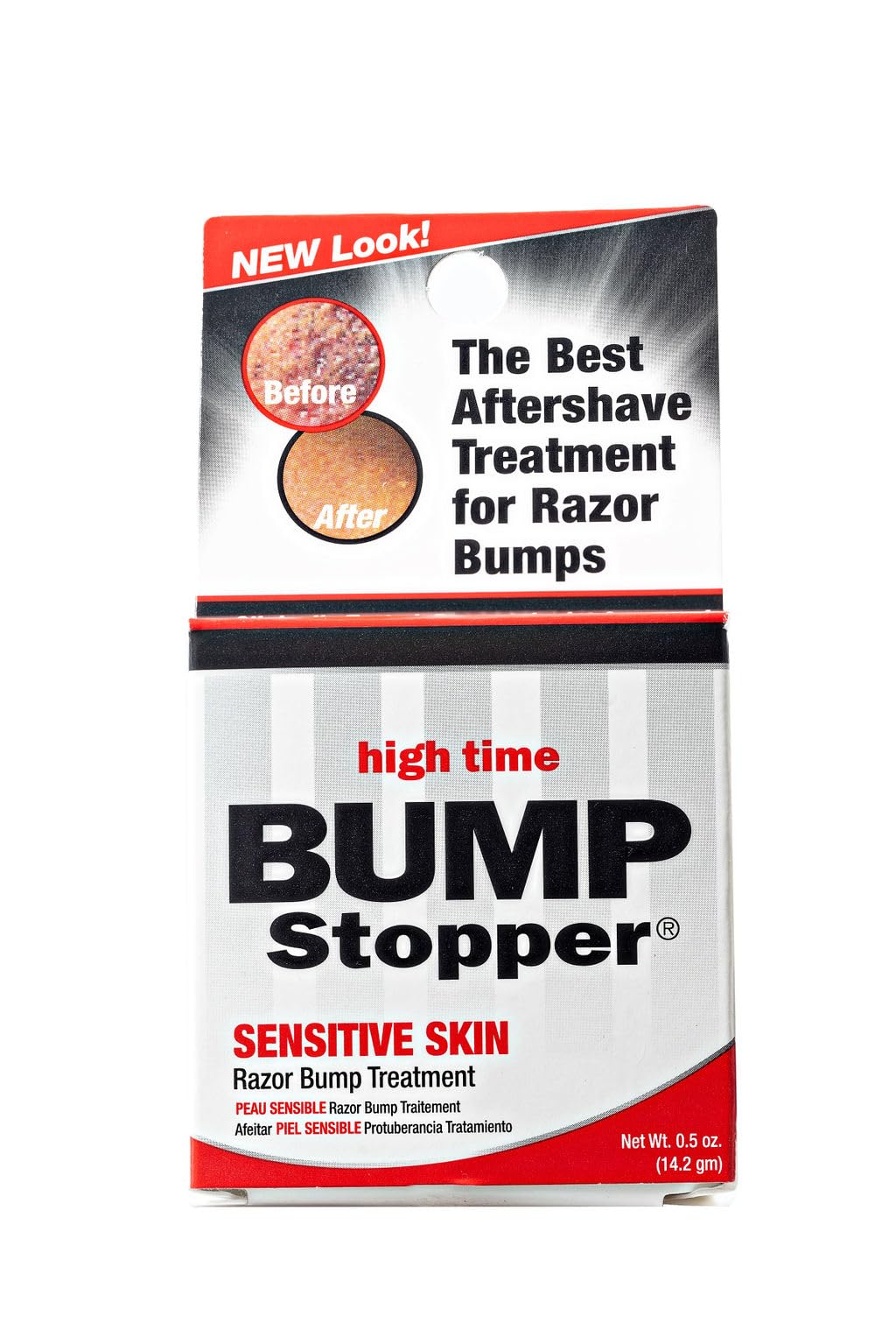 High Time Bump Stopper Sensitive Skin 0.5 Ounce Treatment (14ml) (2 Pack)