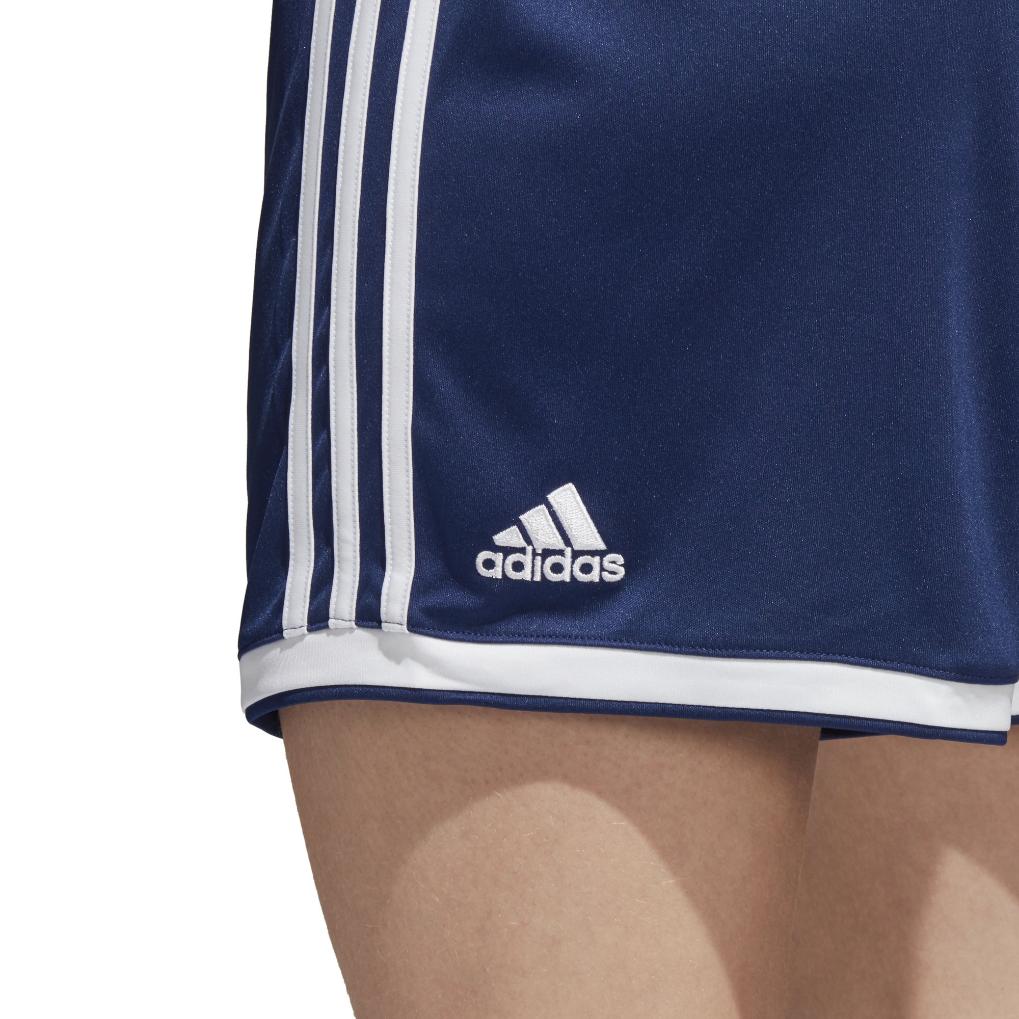 adidas Women's Regista 18 Short White/Dark Blue Medium
