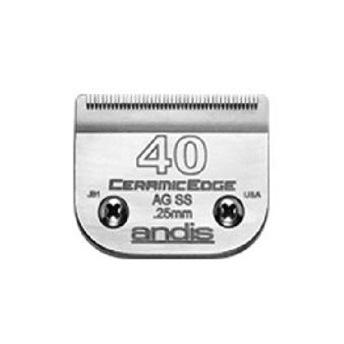 Andis Stainless Steel Pro Quality Grooming Ceramic Edge Clipper Blades Choose Size !(# 7FC Finish Blade = 3.2mm)