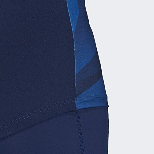 adidas Women's USA Volleyball Primeblue Replica Tee Team Navy Blue/Glory Blue M
