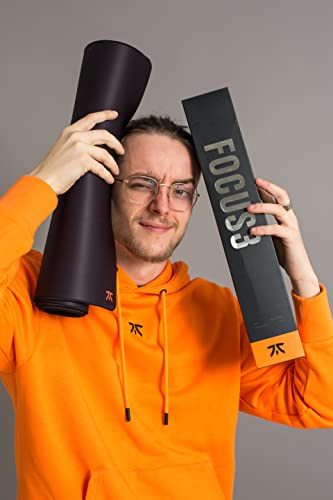 Fnatic | Focus 3 | Large Size | Soft Cloth Performance Gaming Mouse Mat | Control Surface | 19.17" x 14.65" x 0.16"