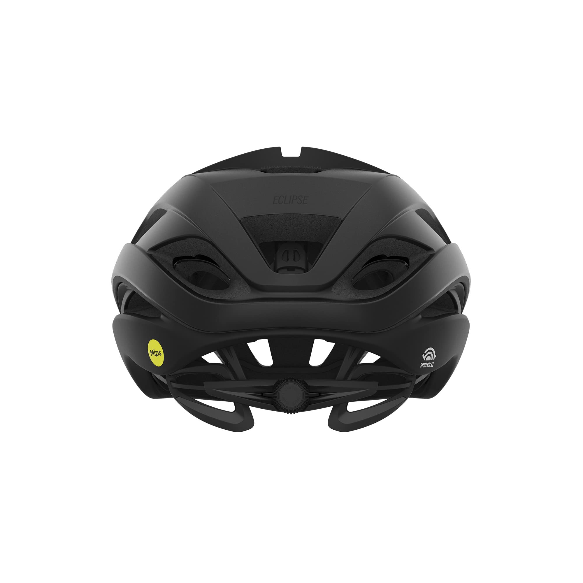 Giro Eclipse Spherical Adult Road Cycling Helmet - Matte Black/Gloss Black (2022), Medium (55β59 cm)