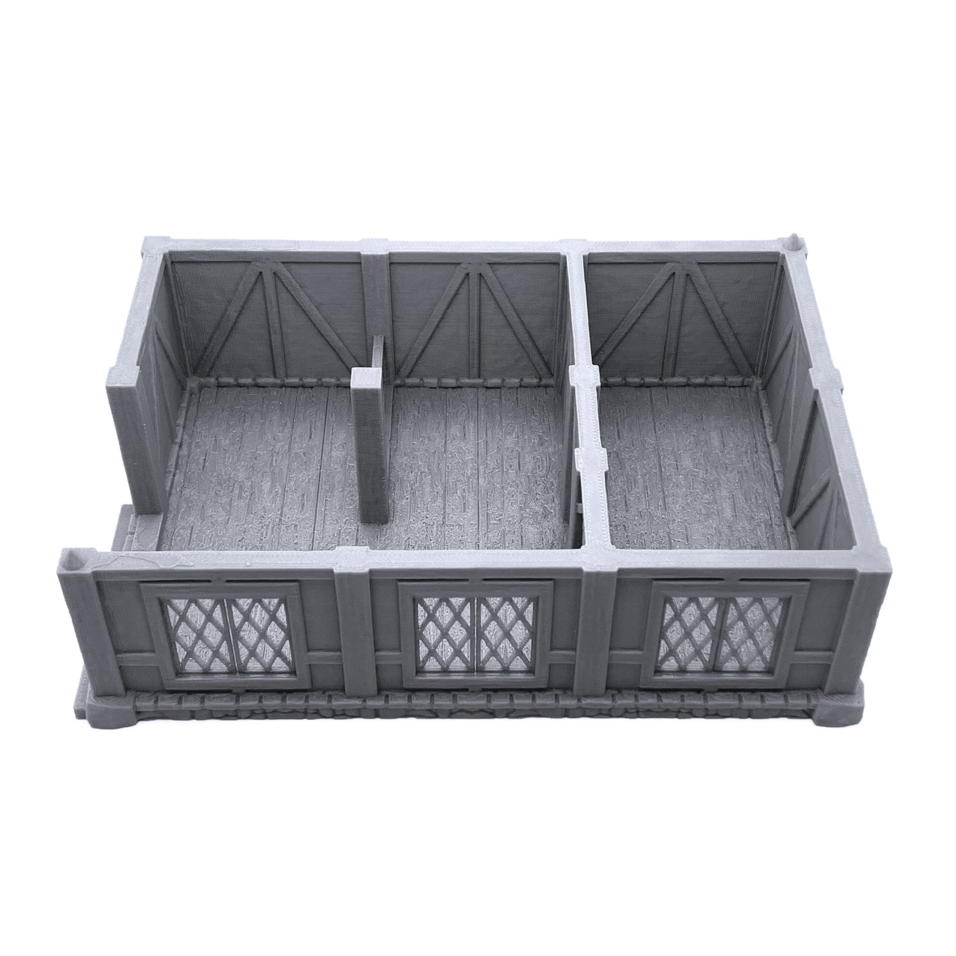 EnderToys Ulvheim Merchant House - Stable by Terrain4Print, 3D Printed Tabletop RPG Scenery and Wargame Terrain for 28mm Miniatures