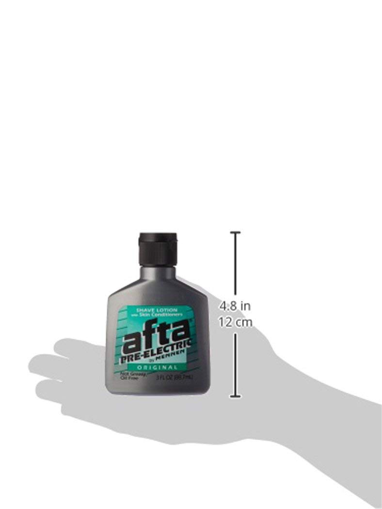 Mennen Afta Pre-Electric Shave Lotion With Skin Conditioners Original, 3 Fl Oz