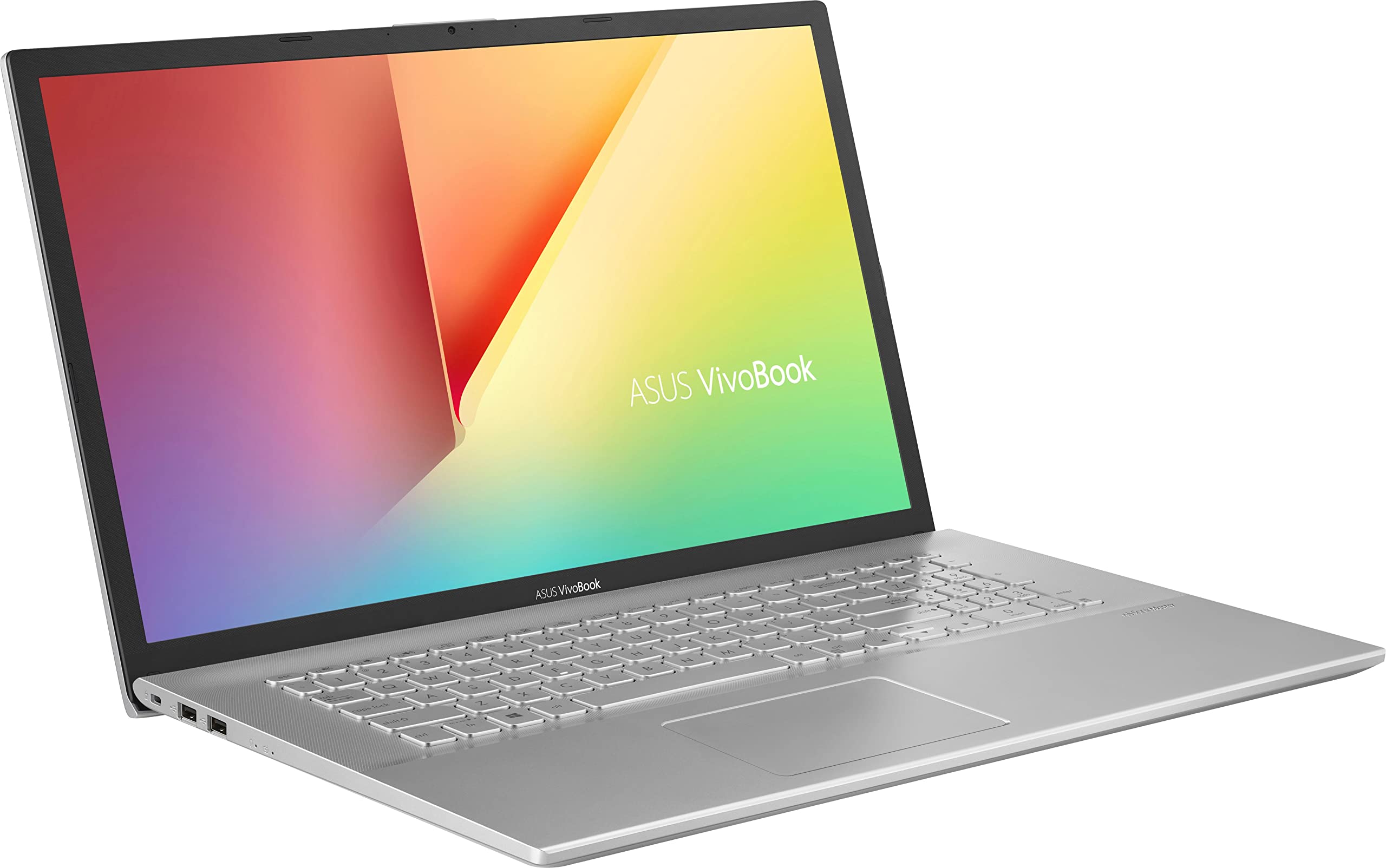 ASUS Vivobook 17.3" HD+ 1600x900 Laptop Computer PC - Intel Core 10th Gen i5-1035G1 - 12GB DDR4 Memory - 1TB Hard Disk Drive, Webcam, HDMI, Windows 11, Silver (Renewed)