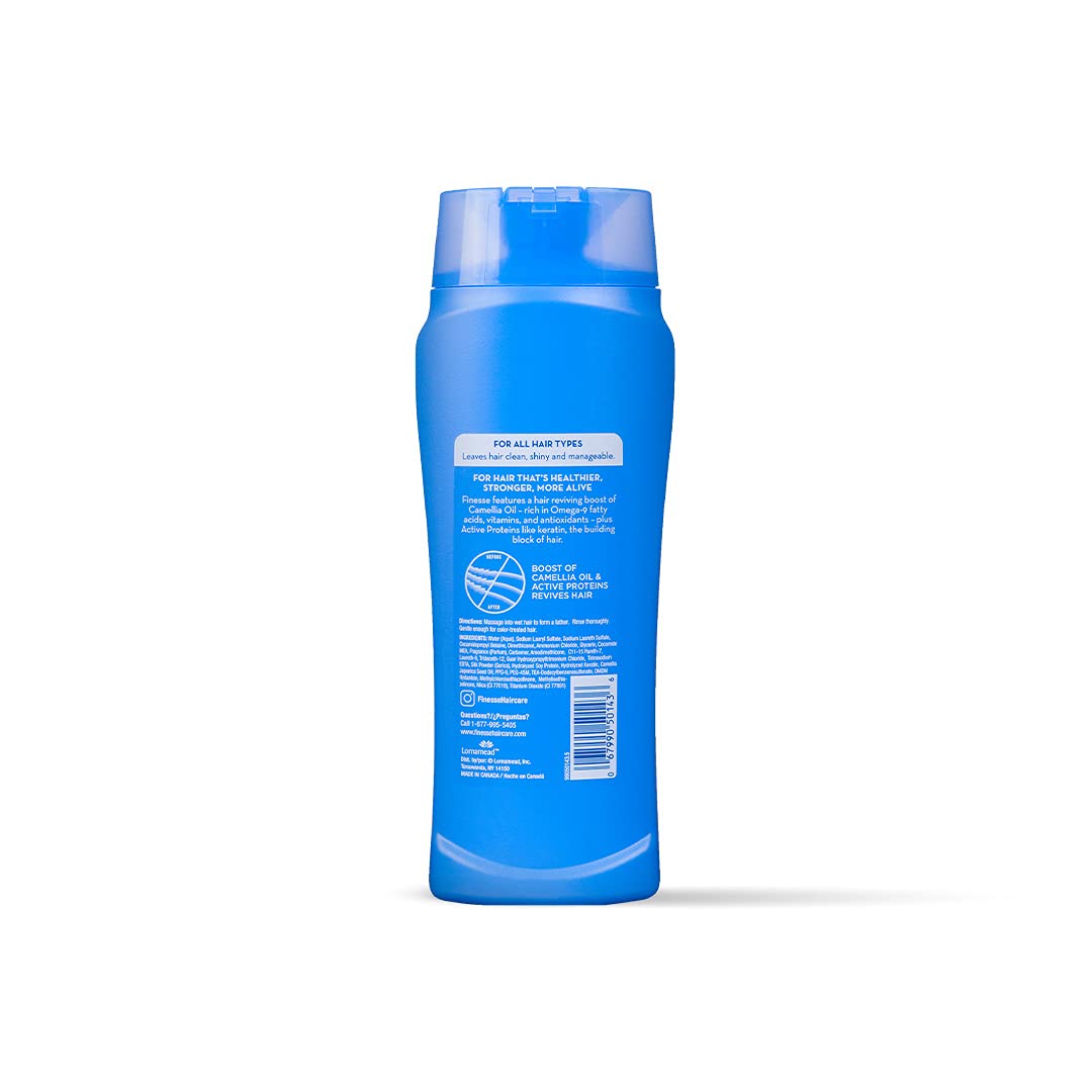 FINESSE Self Adjusting 2 in 1 Texture Enhancing Shampoo and Unisex Conditioner, 13 Ounce (I0025928)