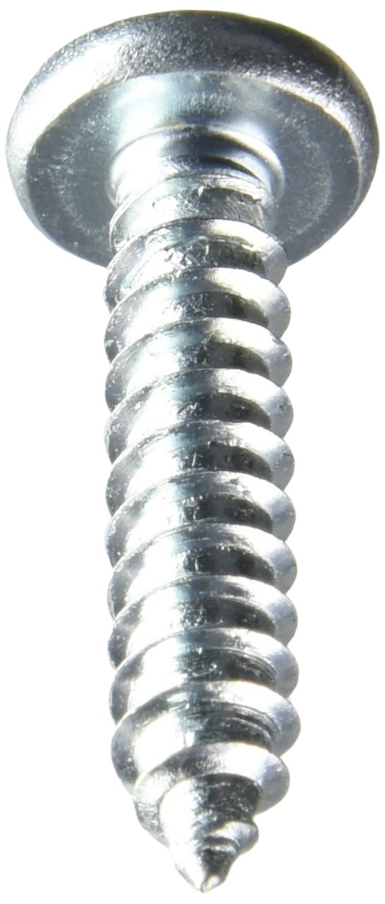 Hillman, zinc 41086 Pan Head Phillips Sheet Metal Screws (#12 x 1) -50 Pieces, 1 Count (Pack of 50)
