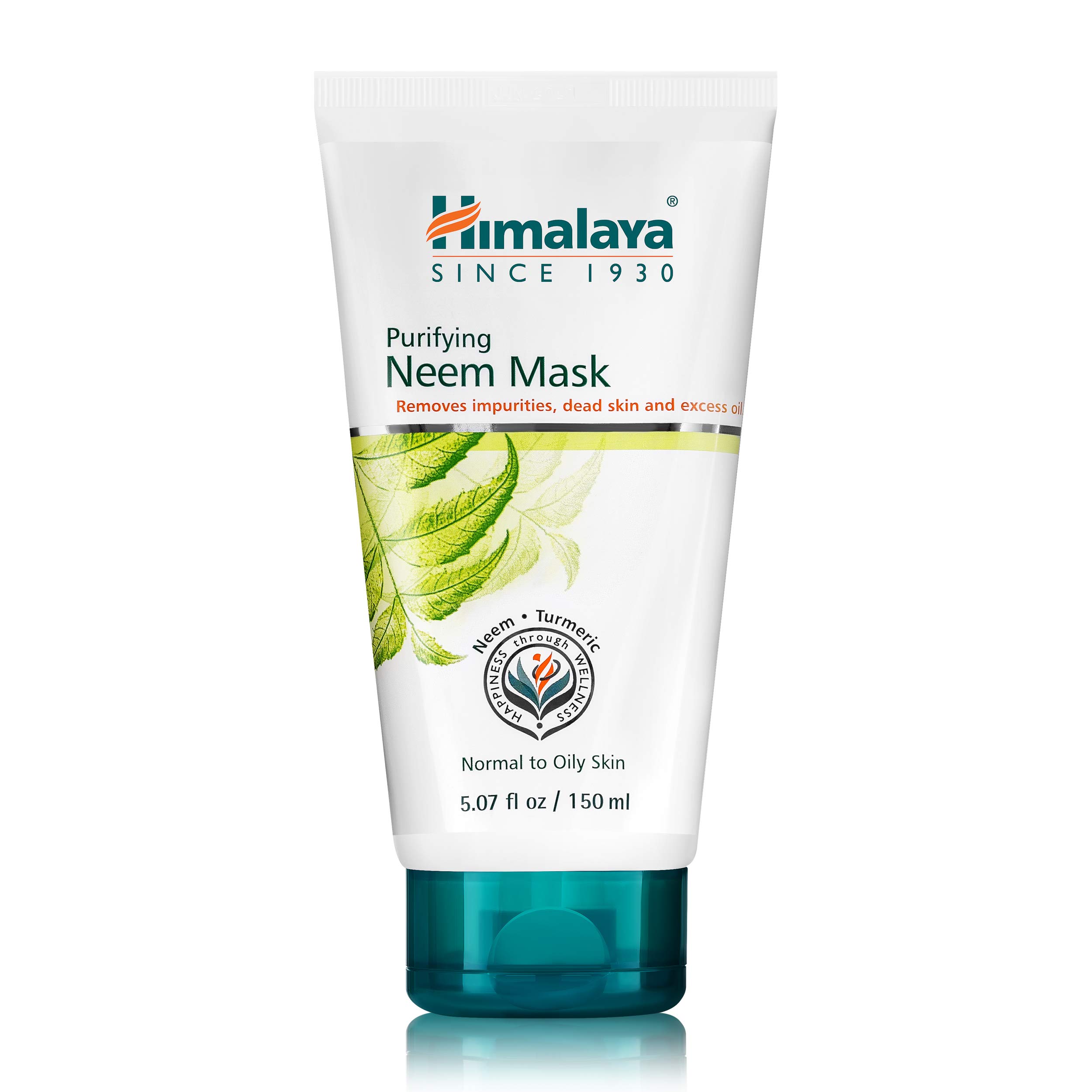 Himalaya Purifying Neem Mask for Deep Cleaning, to Reduce Acne & Leave a Clean, Clear Complexion, 5.07 oz