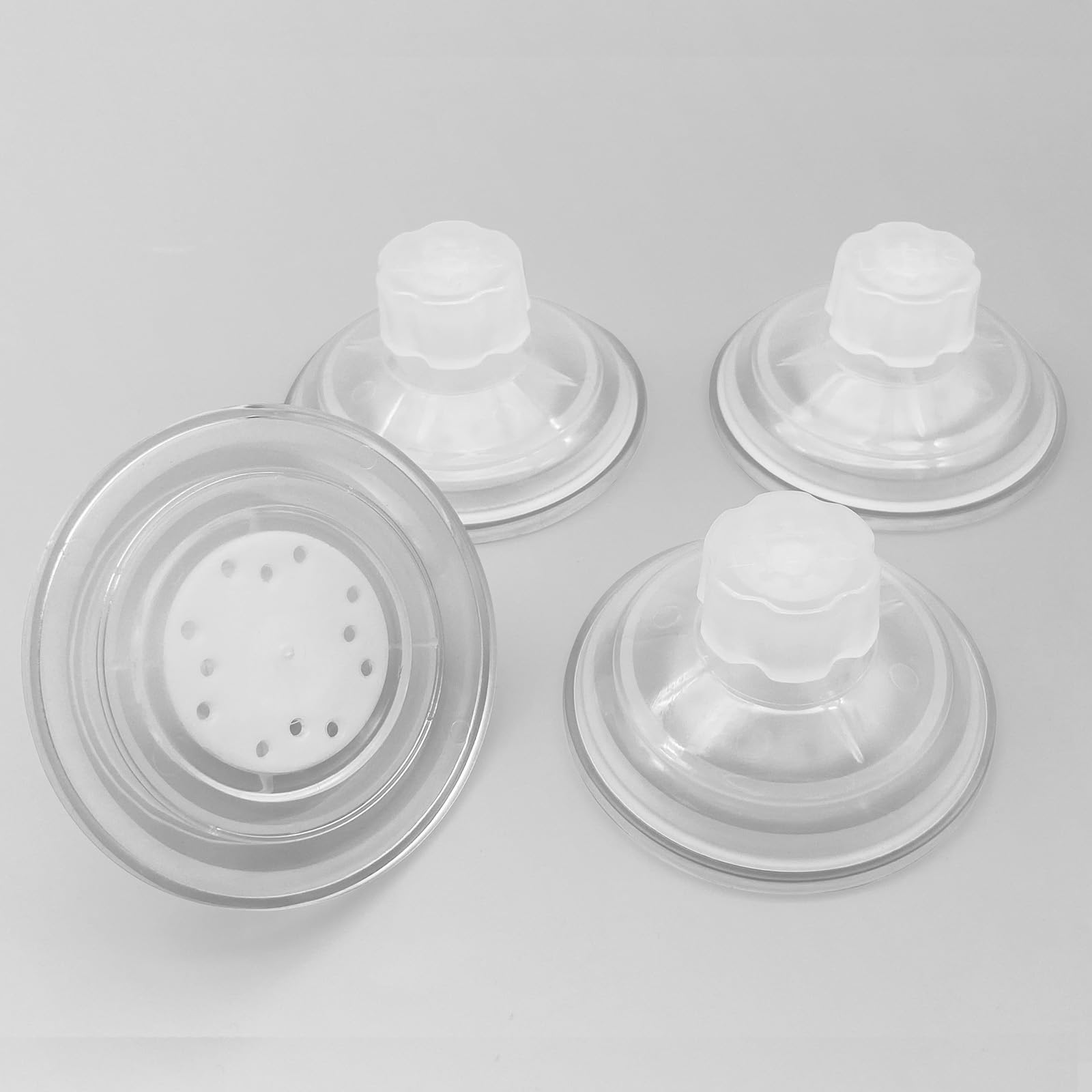 LIFIS Suction Cup for Cat Window Perch 3.14 Inches Screw Nut Suction Cups Replacements (4 Packs Screw)