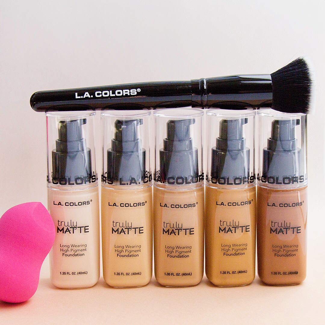 L.A. COLORS Truly Matte Foundation, Natural CLM352