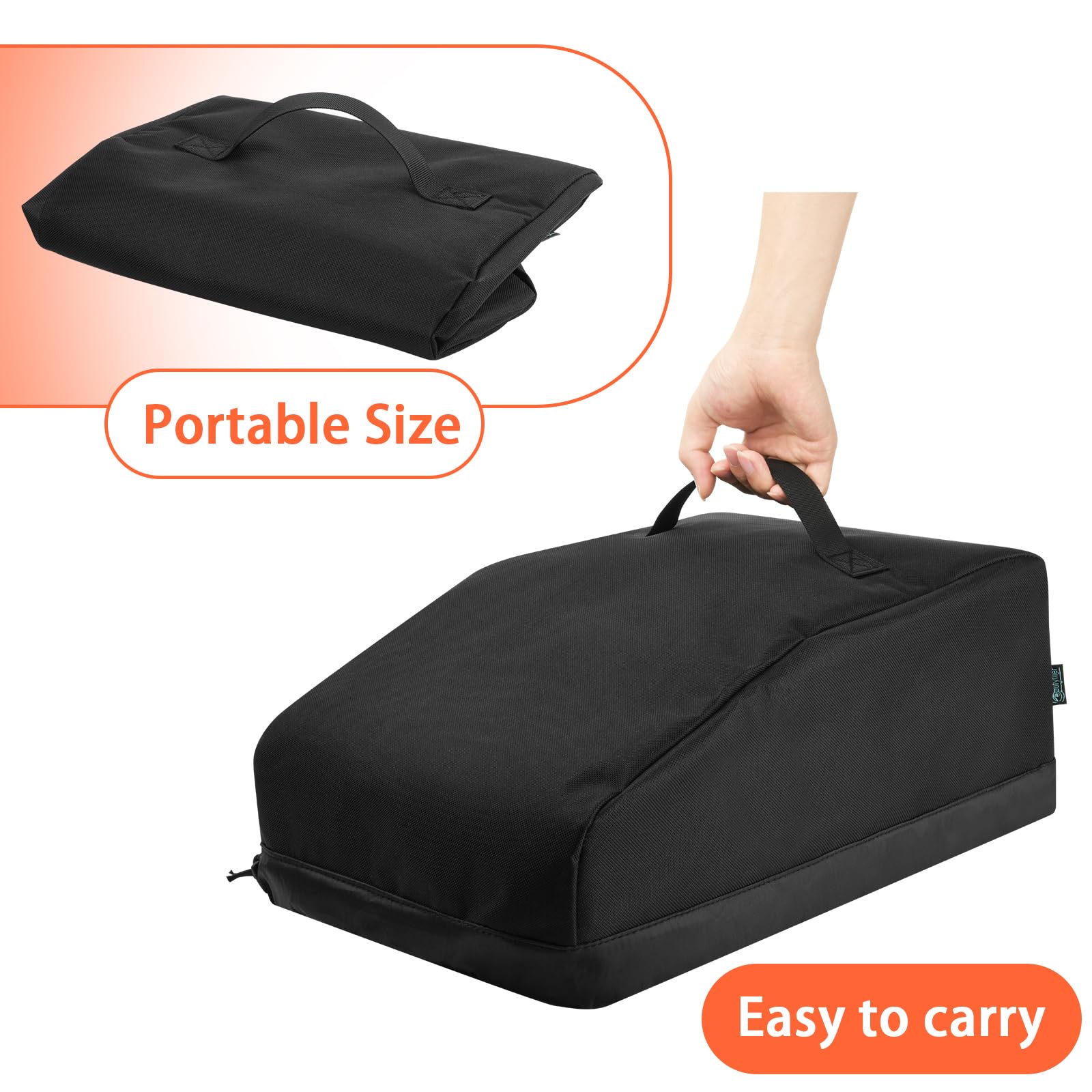 Beautyflier Ice Makers Cover Adjustable Countertop Appliances Ice Machine Cover Dust Dust Cover Protector, Ice Maker Not Included