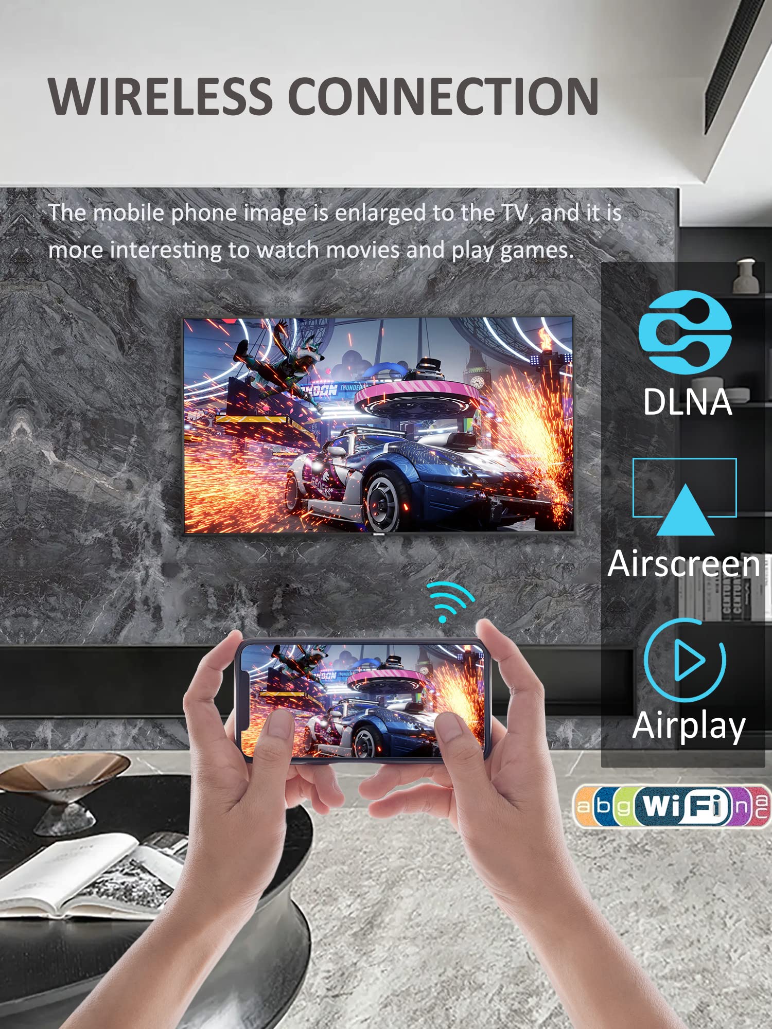 Android 11 TV Box R Lite 4K HDR Support Voice Remote Control with Chromecast Built-in Google Certified Streaming Media Player