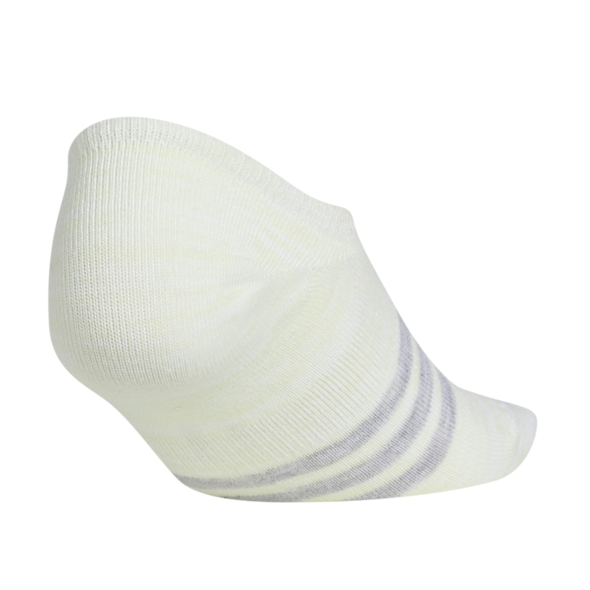 adidas Women's Superlite Super No Show Socks (6-pair), Bliss Lilac Purple/Grey/Clear Sky Blue, Medium