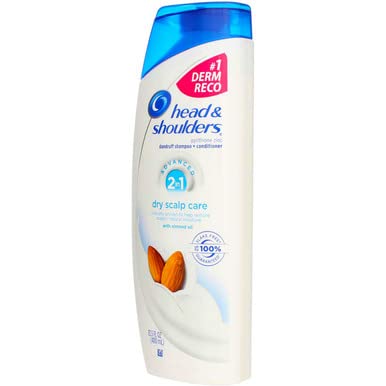 Head & Shoulders Shampoo Dry Scalp 2-In-1 13.5 Ounce (400ml) (3 Pack)