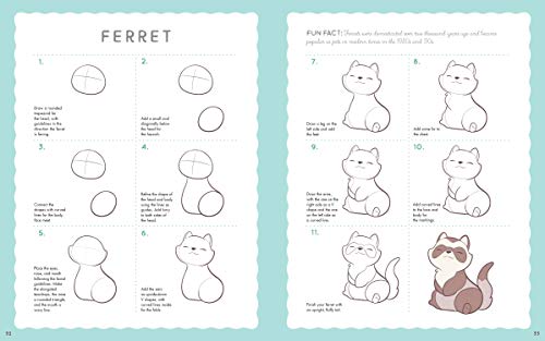 Cute Chibi Animals: Learn How to Draw 75 Cuddly Creatures (Cute and Cuddly Art, 3)