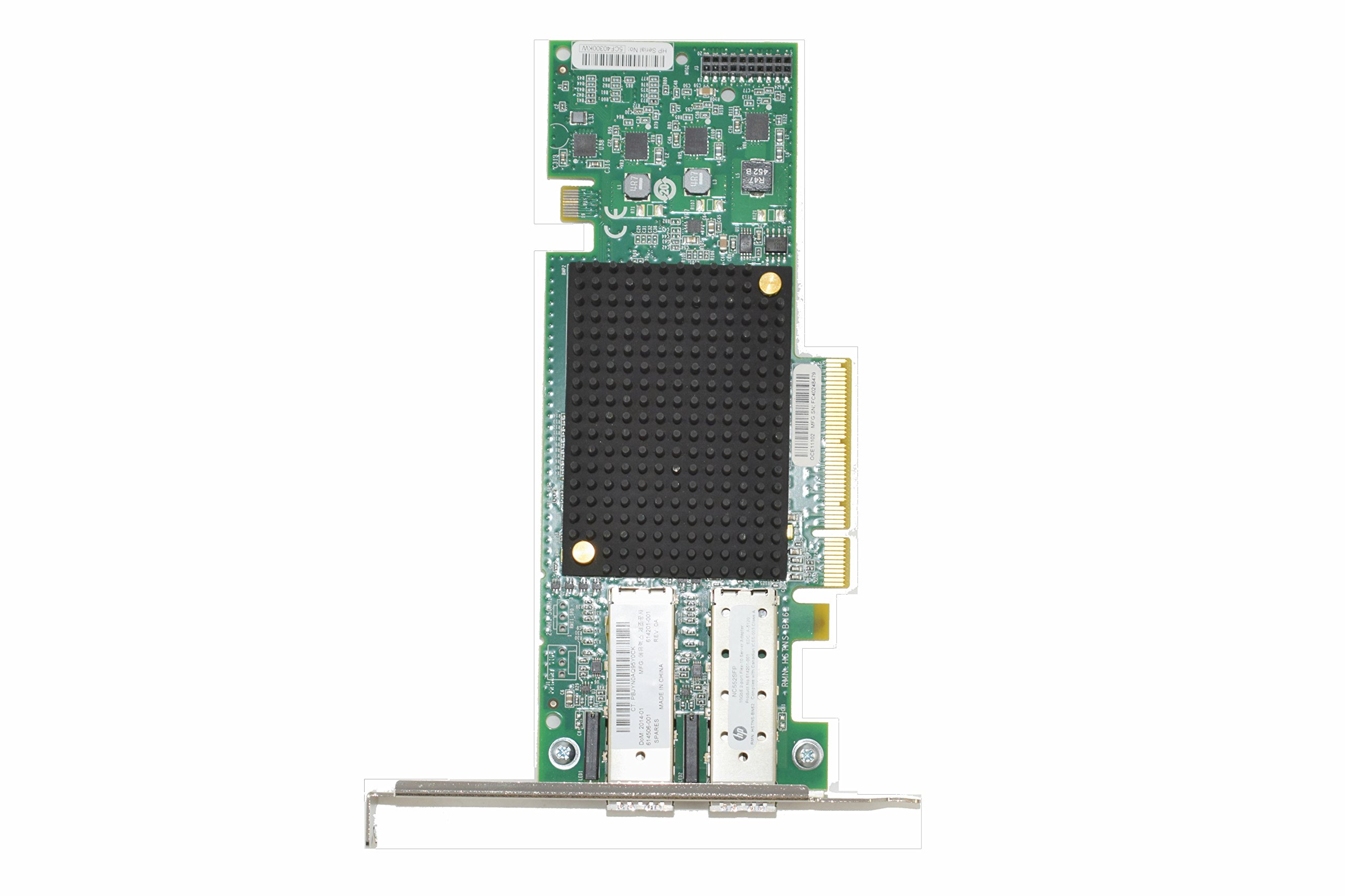 HP | 614203-B21 | NC552SFP | 10Gb 2-port PCI Express x8 Ethernet Server Adapter