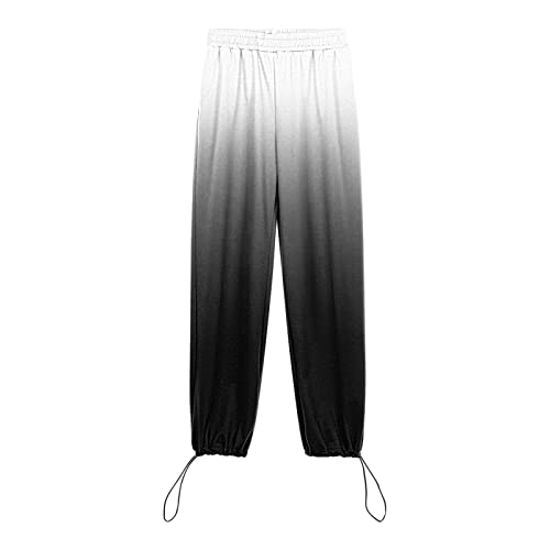 Athletic Sweatpants Womens Cinch Bottom Baggy Lounge Pants High Rise Running with Pockets Joggers Lounge Pants Yoga