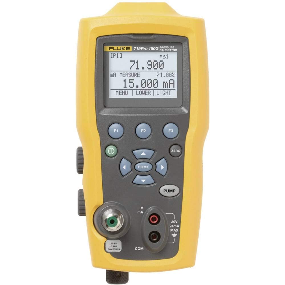 Fluke - FLUKE-719PRO-30G 719PRO-30G Electric Pressure Calibrator, 30 PSIG, 24 V DC, 9.5" x 4.4" x 2.8"