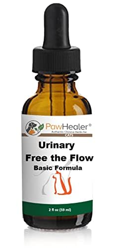 Cat & Small Dogs - Bladder Remedy for Stones & Crystals: 2 fl oz (59 ml) - Urinary Free The Flow - Basic - Made in USA - Works Great for Over 15 Years in The Herbal Business. …