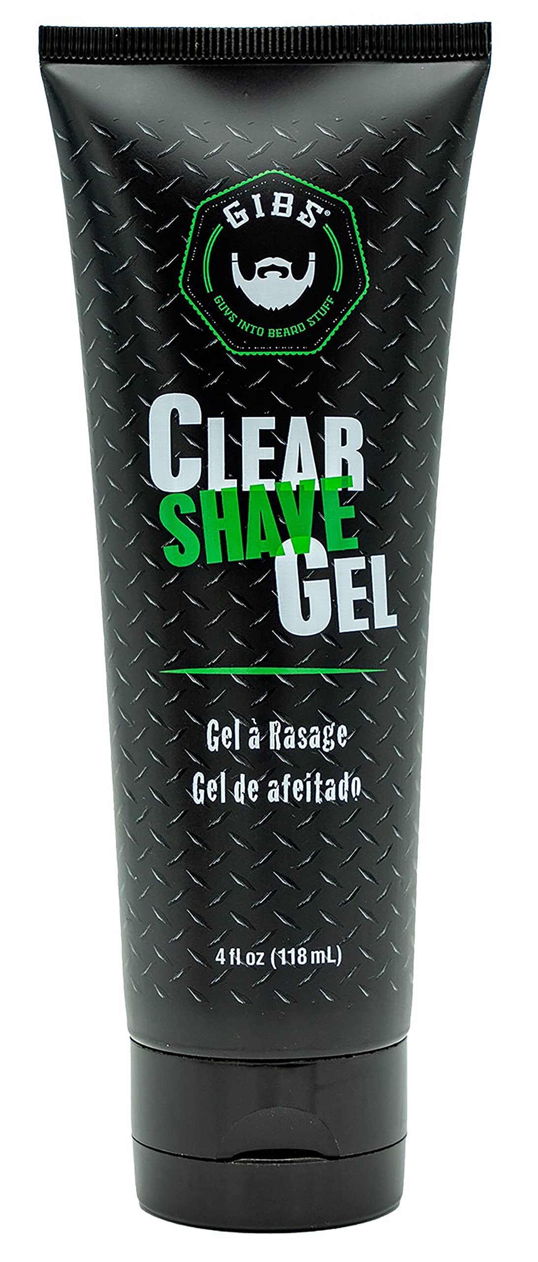 Gibs Grooming Clear Shave Gel, 4 Fl Oz