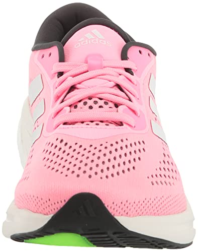 adidas Women's Supernova 2 Running Shoe, Beam Pink/White/Solar Green, 8.5