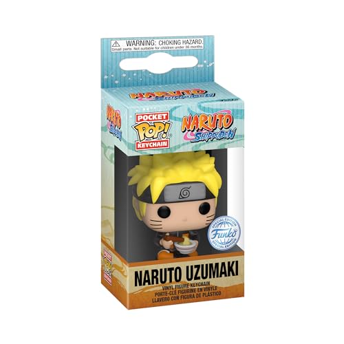 Funko Pop! Keychain: Naruto Uzumaki - Naruto Uzumaki With Noodles Novelty Keyring - Collectable Mini Figure - Stocking Filler - Gift Idea - Official Merchandise - Anime Fans - Backpack Decor
