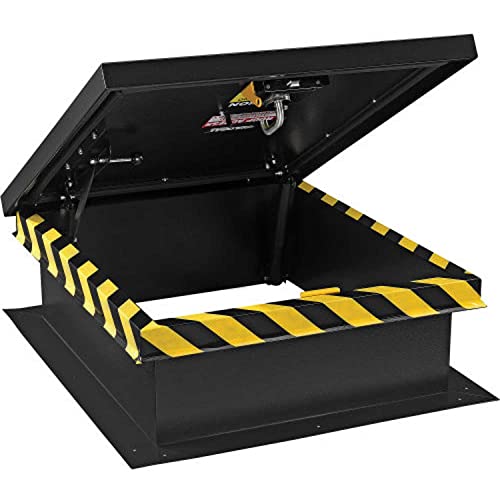Global Industrial 24"L x 36"W Galvanized Powder Coated Steel Roof Hatch