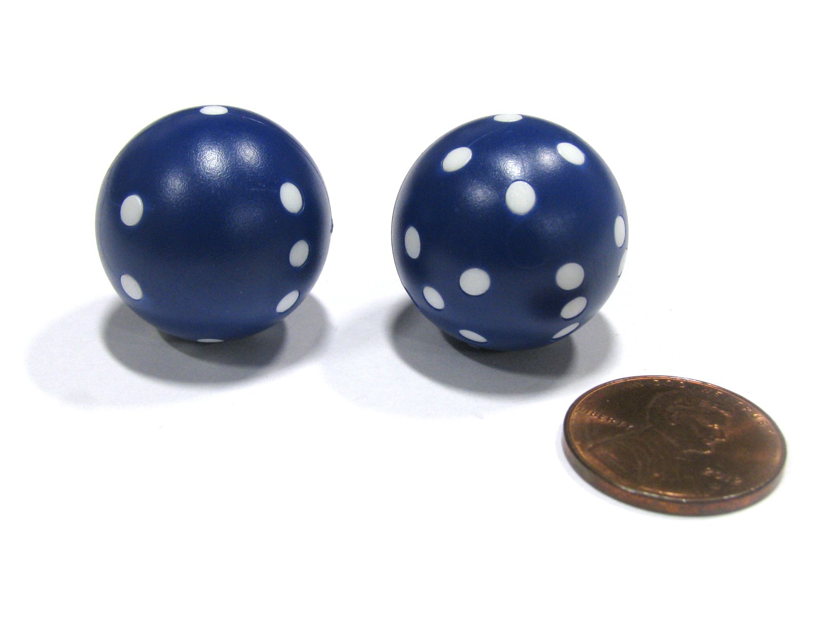 d6 Blue with White (2)