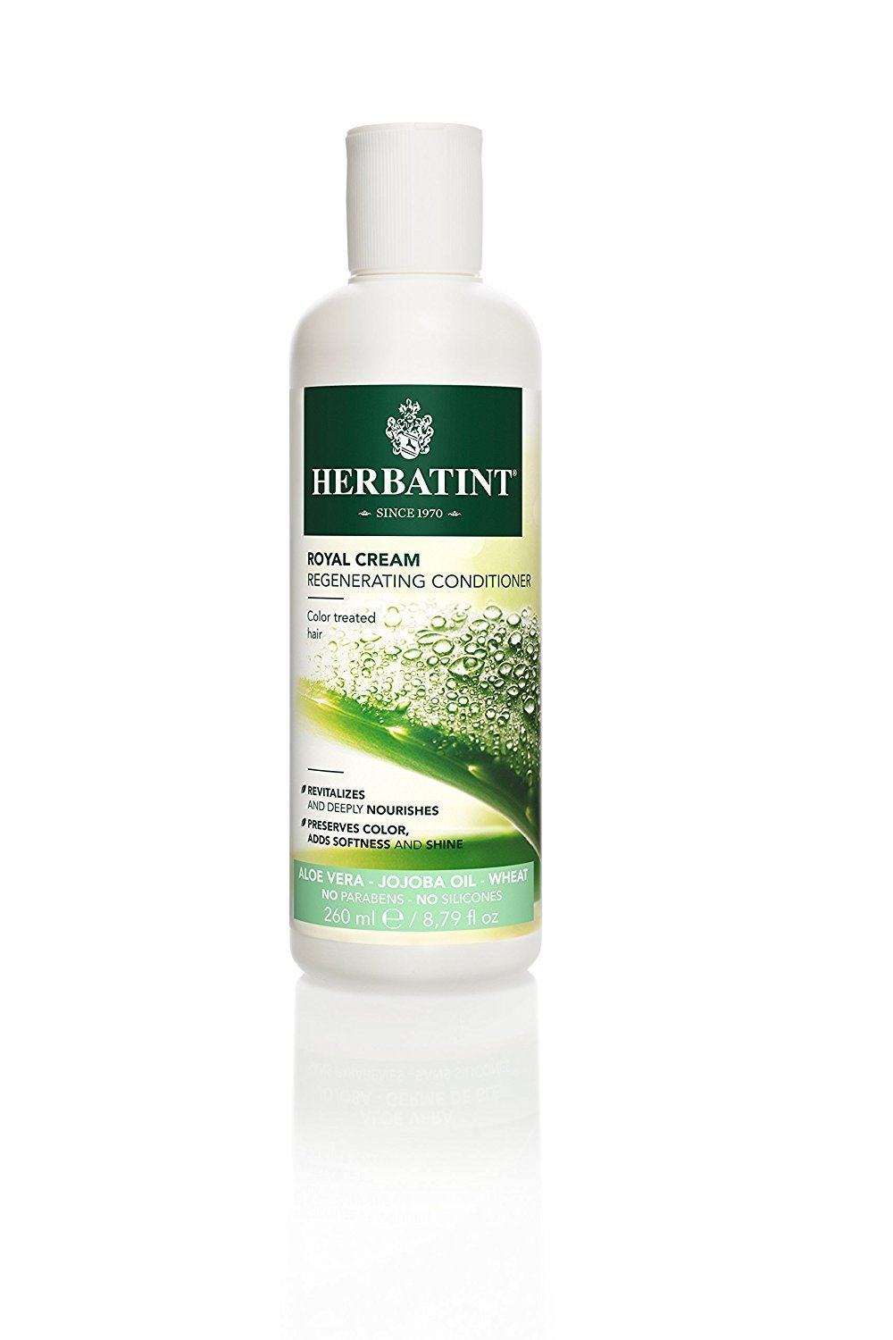 Herbatint Normalizing Shampoo and Royal Cream Conditioner Bundle With Aloe Vera, 8.79 fl oz