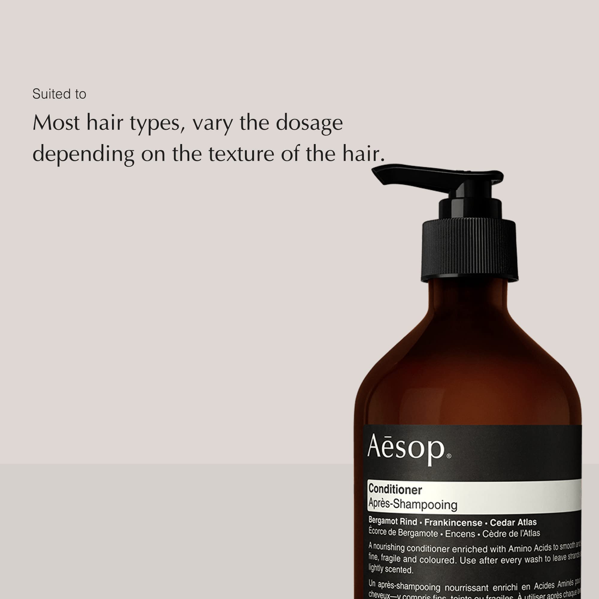 Aesop Shampoo, Conditioner & Geranium Leaf Body Cleanse | 500mL/16.9 fl oz | Paraben, Cruelty-free & Vegan