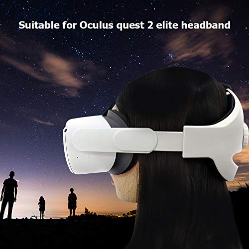 Adjustable Headband for Oculus Quest 2 Head Strap with Foam Head Cushion Pad VR Headset Accessories