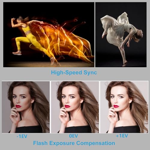 Godox V860II-N V860II Flash for Nikon, 2.4G TTL GN60 1/8000S HSS Nikon Speedlite, Rechargable Li-ion Battery, 650 Full Power Flashes, External Flash Compatible for Nikon Cameras