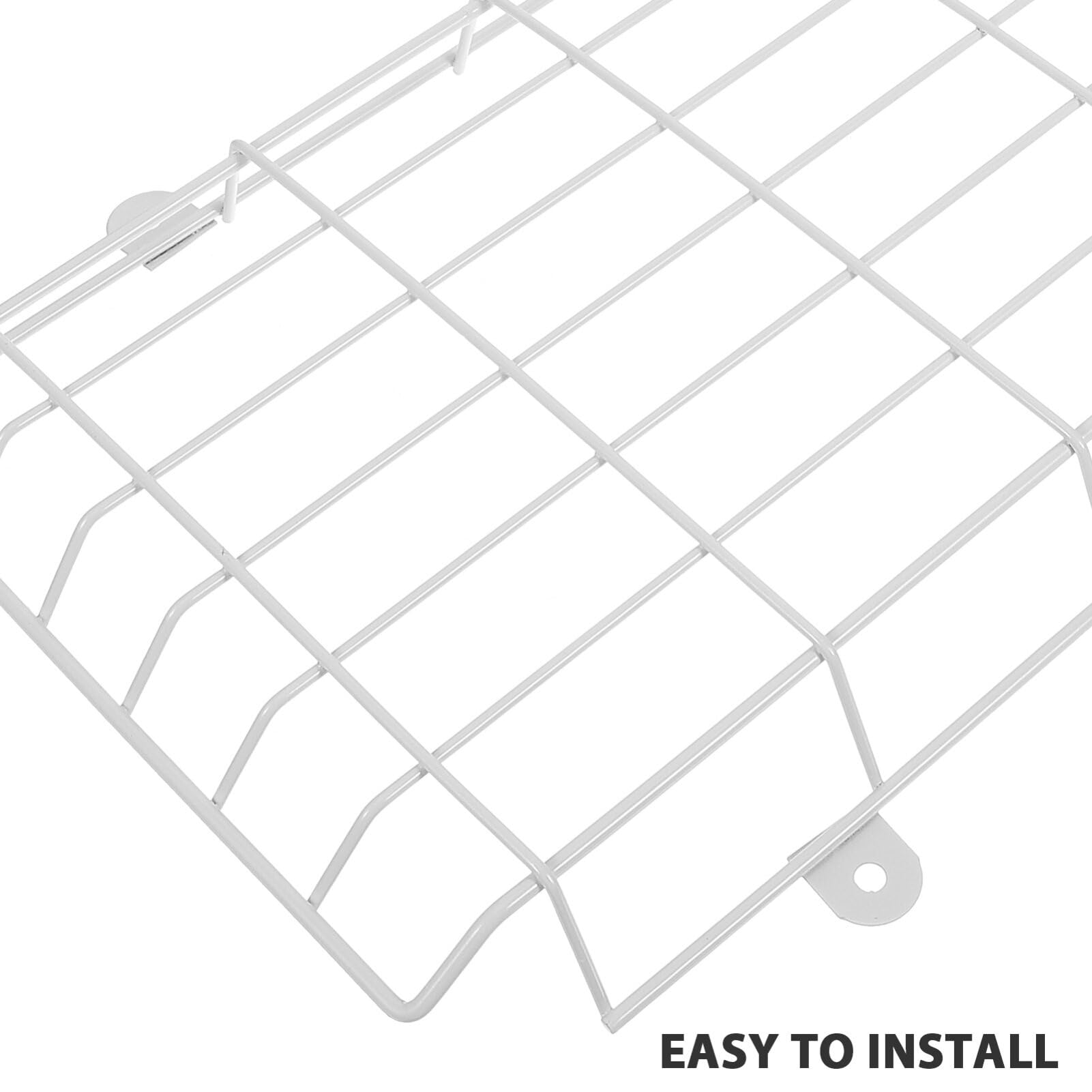 Angoily Wire Guard for Exit Sign Emergency Light Metal Wire Guard Damage Stopper Exit Sign Damage Cage Wall Mounted Emergency Signal Protective Cover (16.11X10.02X1.18 inch)