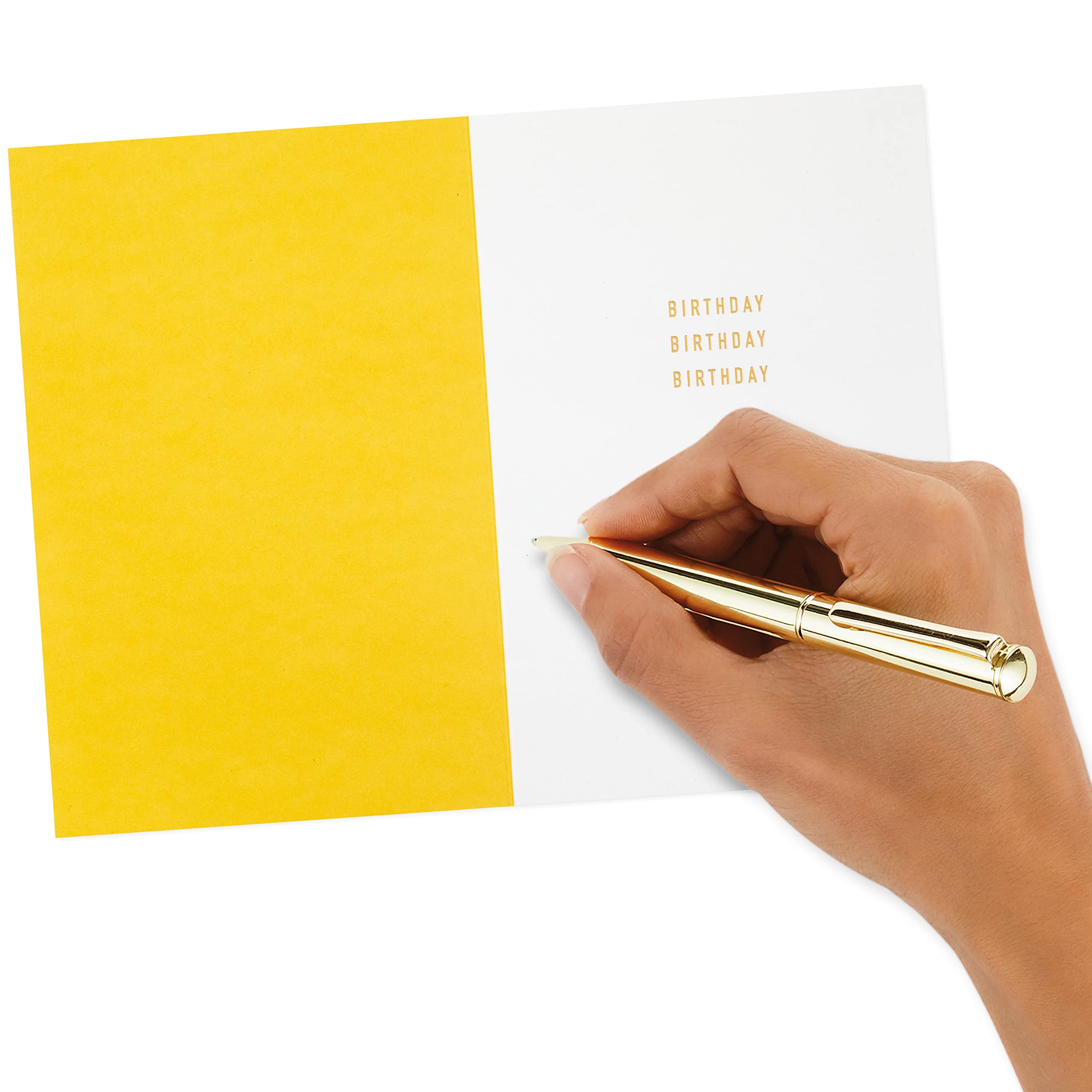 Hallmark Signature Birthday Card (Happy Happy Happy)