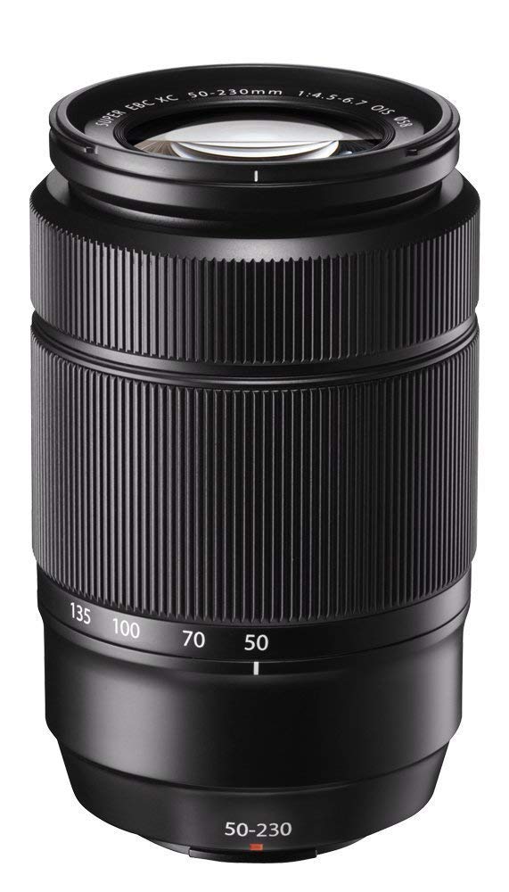 Fujifilm Fujinon XC 50-230mm F4.5-6.7 Black Camera Lens (International Model) No Warranty [White Box]